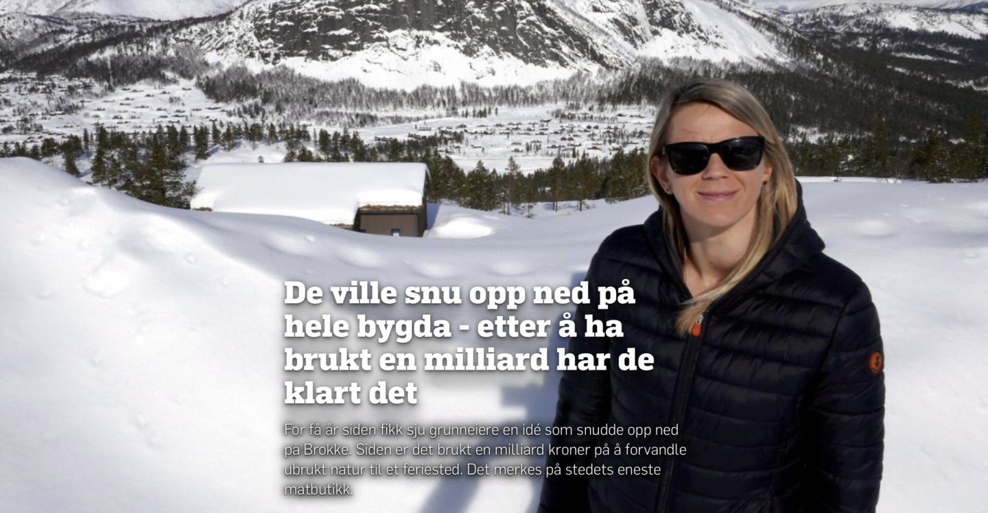 Flott artikkel i Agderposten om Brokke!